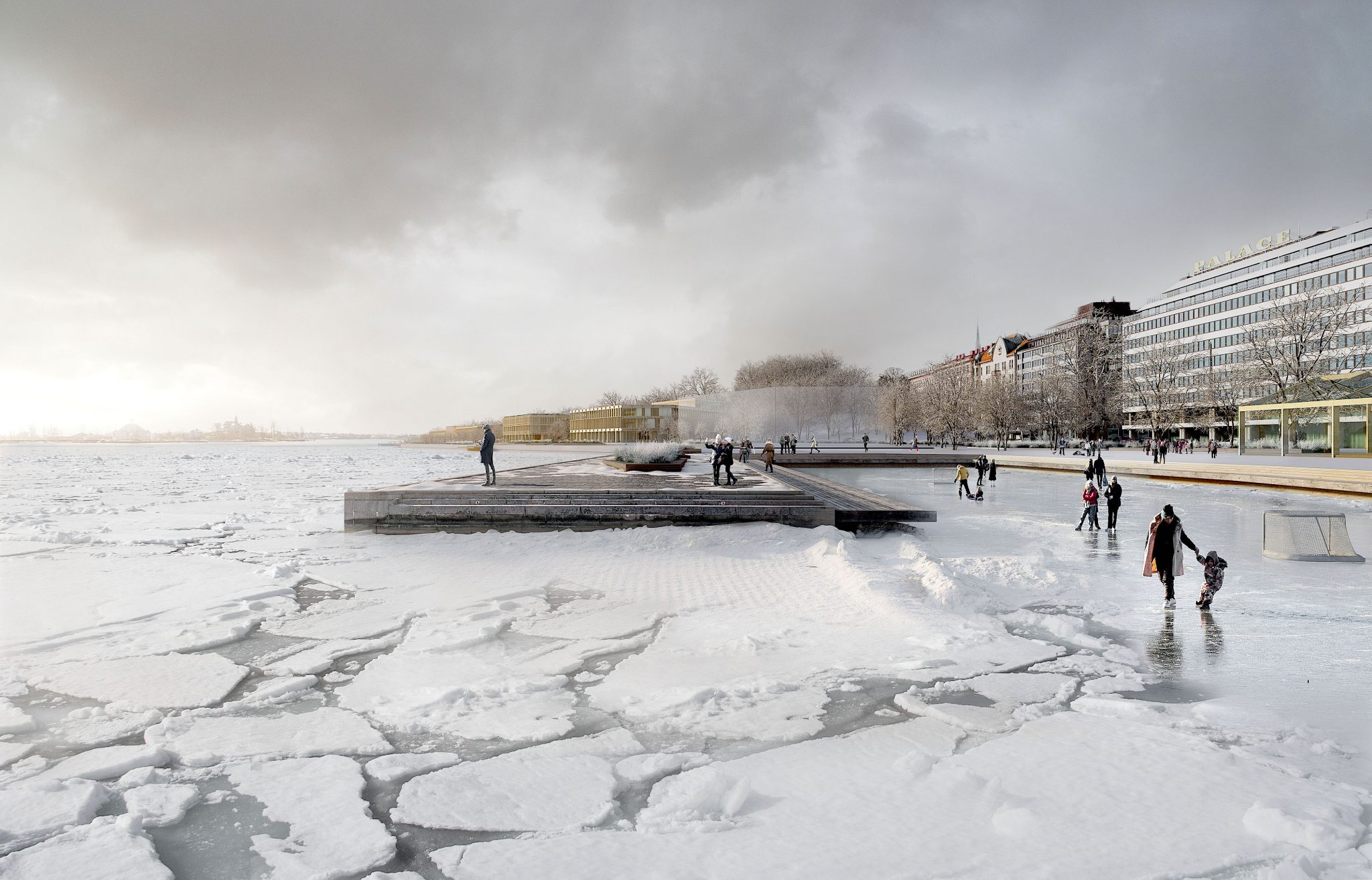 Transforming a Helsinki Harbor Site « Competitions