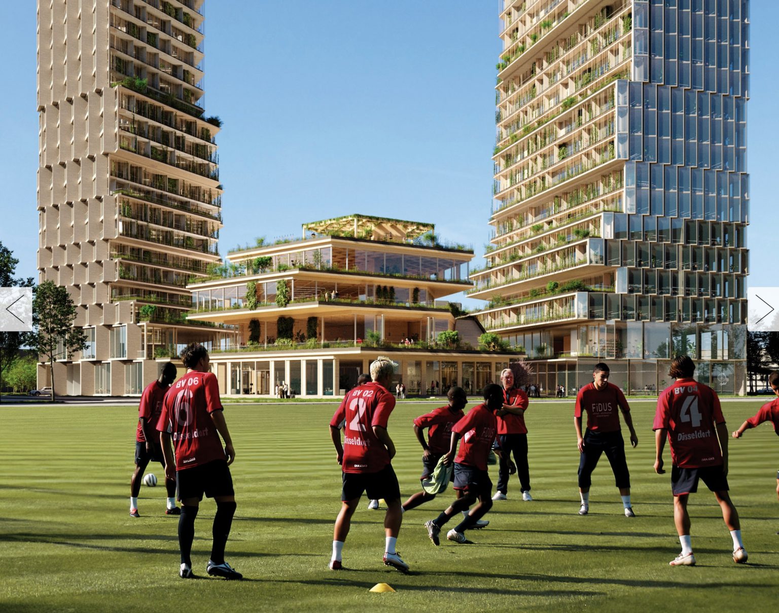 Düsseldorf “New Heart” Tower Competition « Competitions